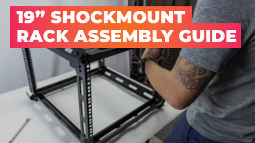 How to assemble a Titan AV 19" Shock Mount Rack System