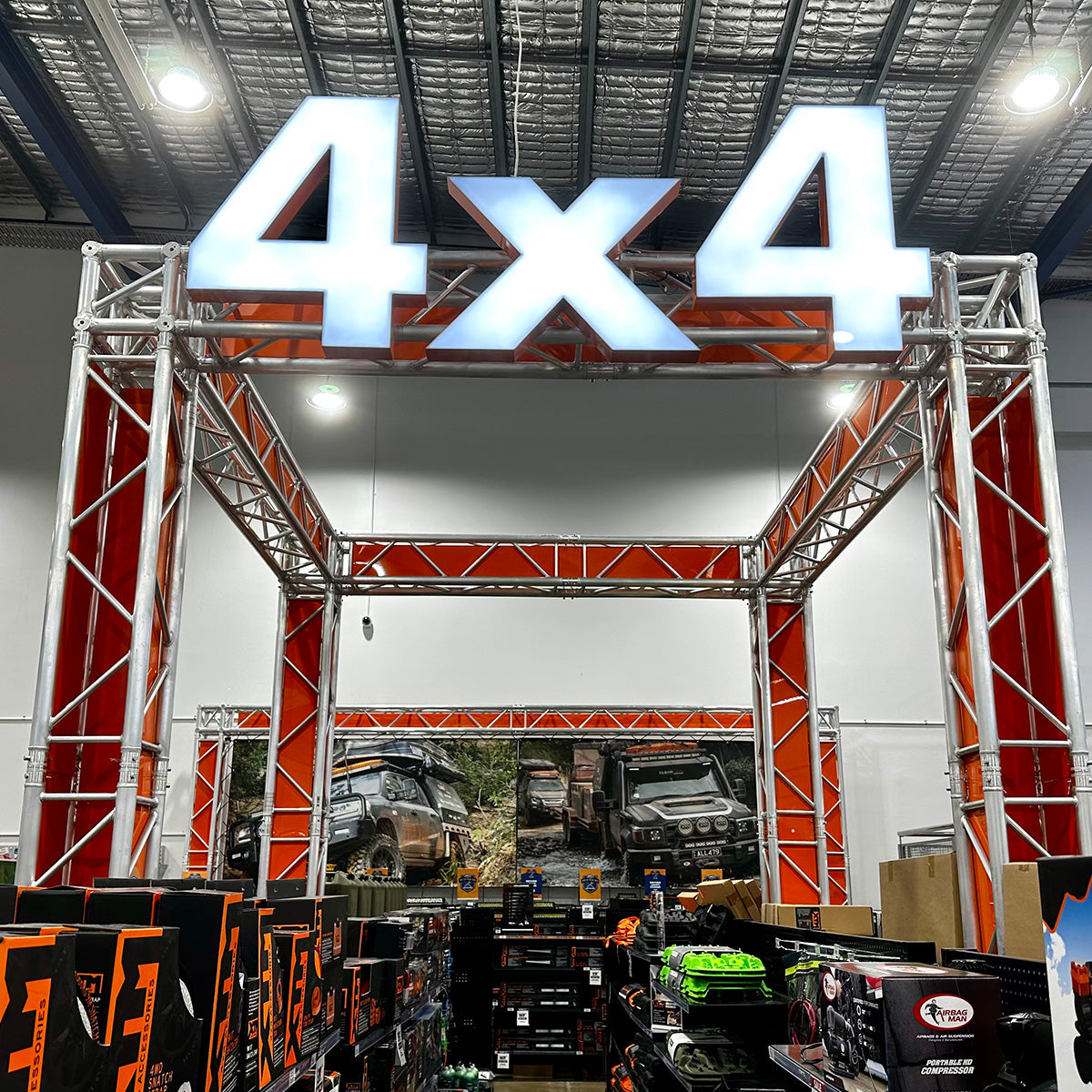 Trussing Up Retail: BCF's Creative Use of Truss for Eye-Catching Displ ...