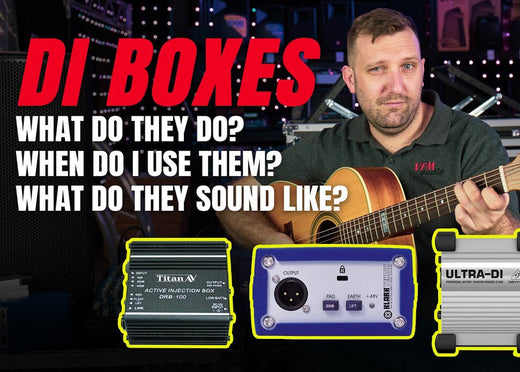 DI Boxes - What Do They Do? Active or Passive? - Titan AV