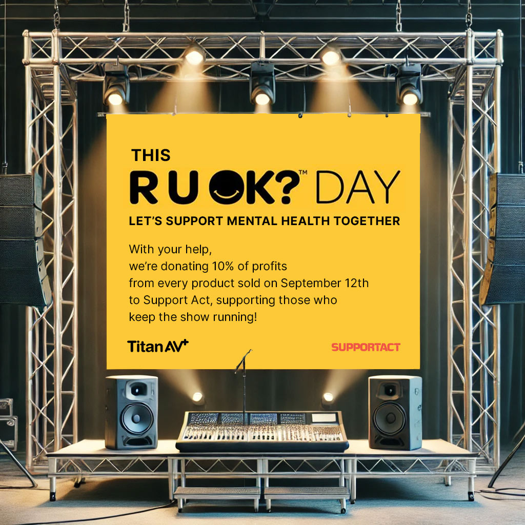 Thank You for Supporting Mental Health on R U OK? Day – Titan AV