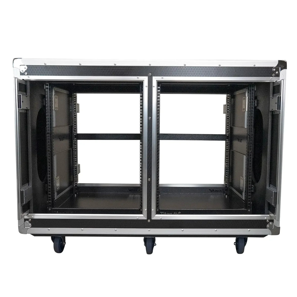 Shop Double Wide Rack Cases | Shockproof & Tour Ready - Titan AV