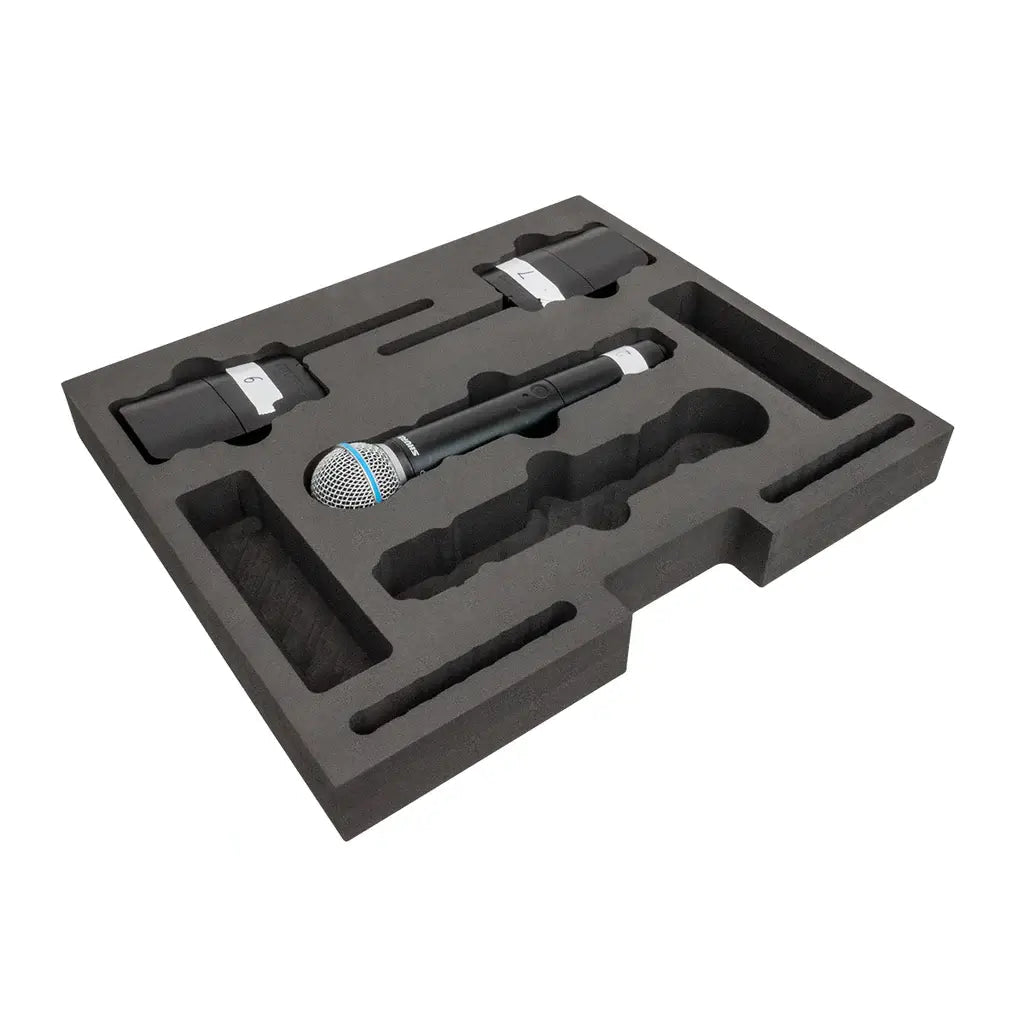 Titan AV Foam for Shure BLX Series Mics and Belt Packs