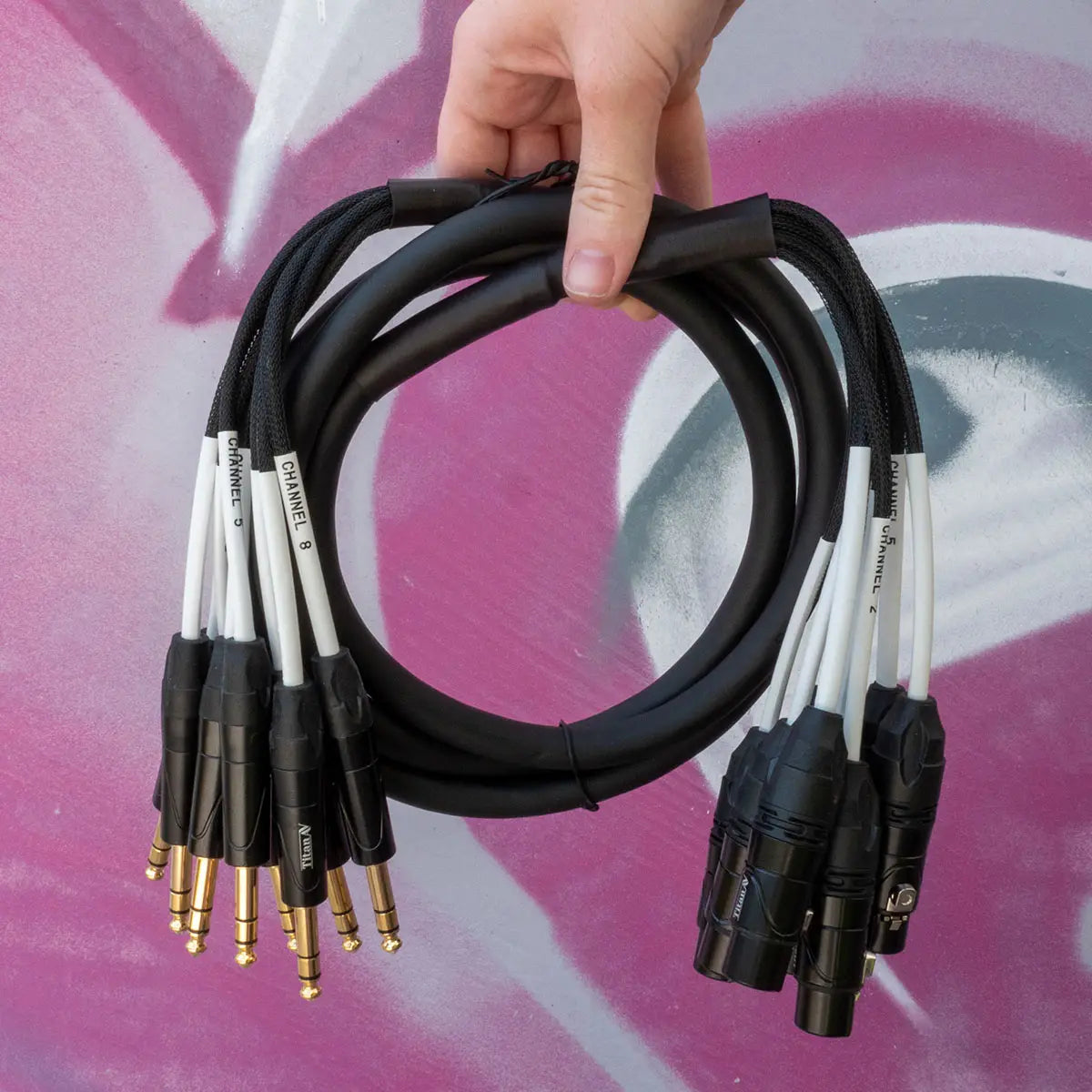 Titan AV 2m XLR to 1/4" TRS Multicore Cable