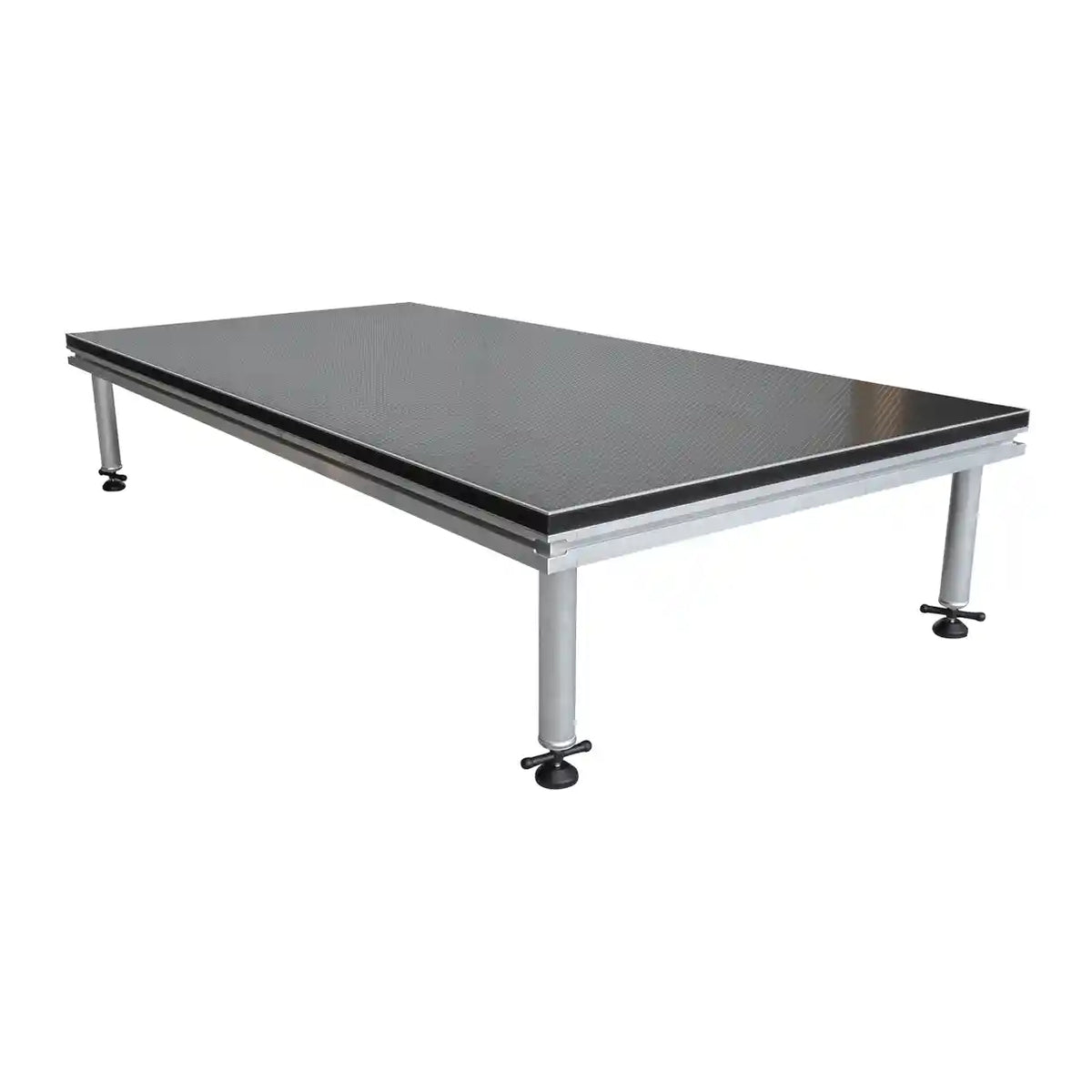 2 x 1m Stage Platform with 400mm Legs | Heavy-Duty Staging – Titan AV
