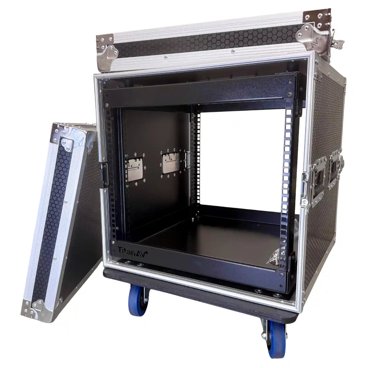 8RU Shock Rack Case | Mobile & Sturdy 19" Rack Case | Titan AV