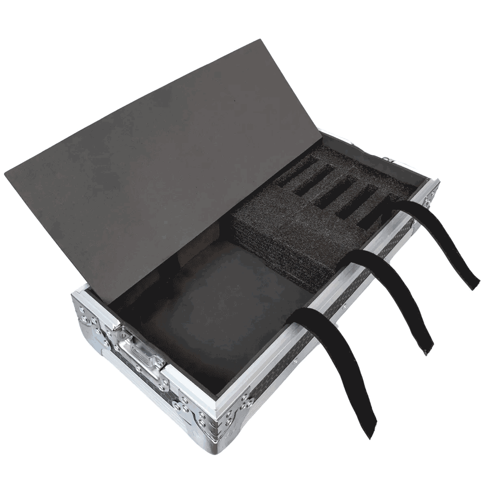 Microphone Road Case | 2U Rack & Drawer | Titan AV Protective Case