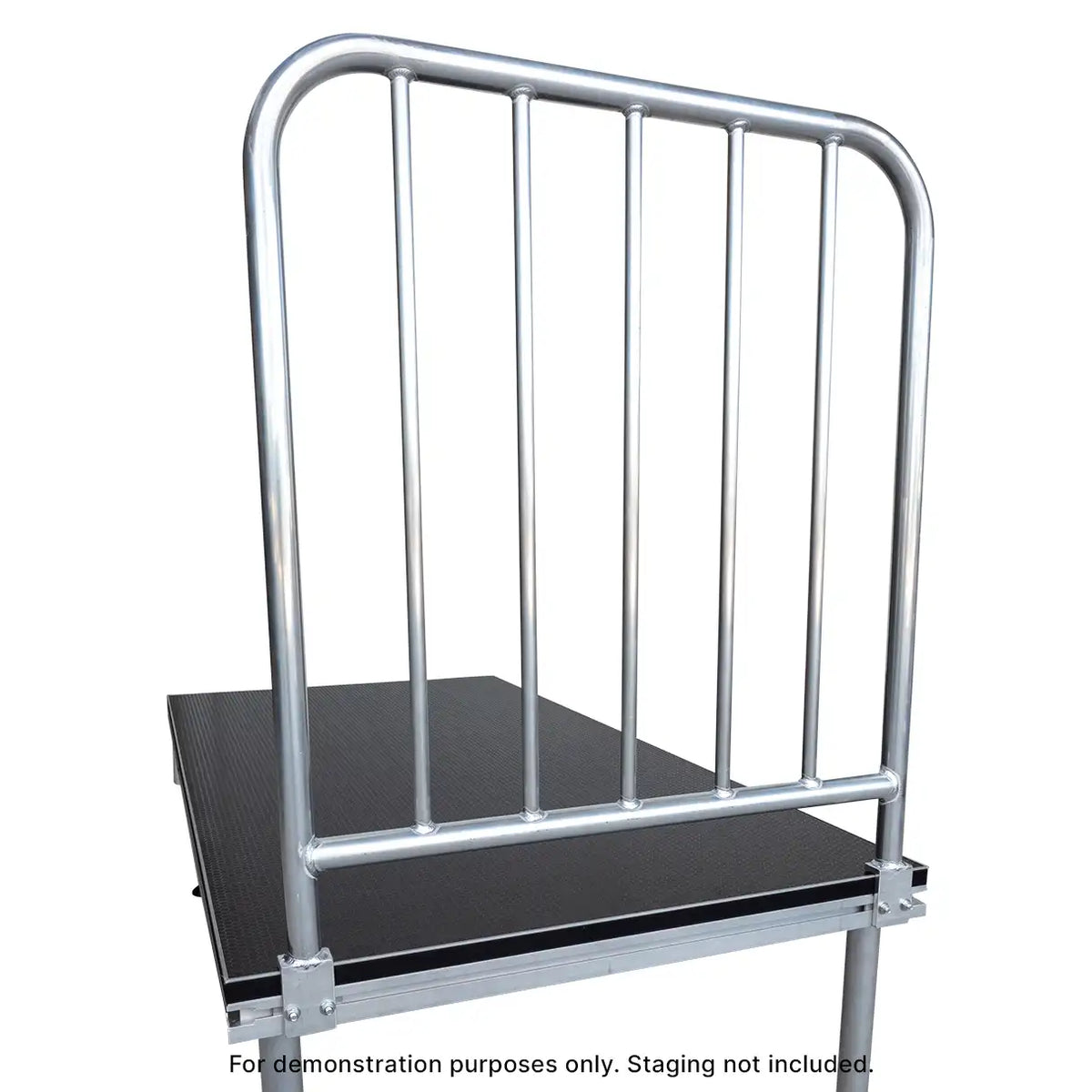 Stage Deck Guard Rail | 1m x 1m Safety Barrier - Titan AV