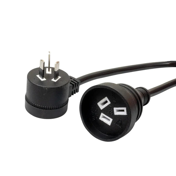 Piggy Back Extension Leads | 10Amp | 1.5m to 15m lengths - Titan AV