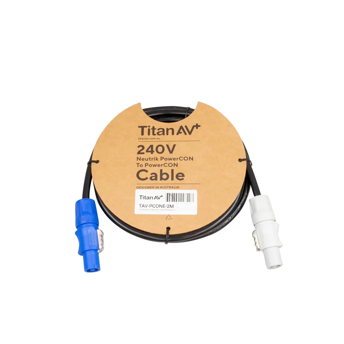 2m PowerCON Cable in Australia | 10 Amp | Professional AV Cabling ...