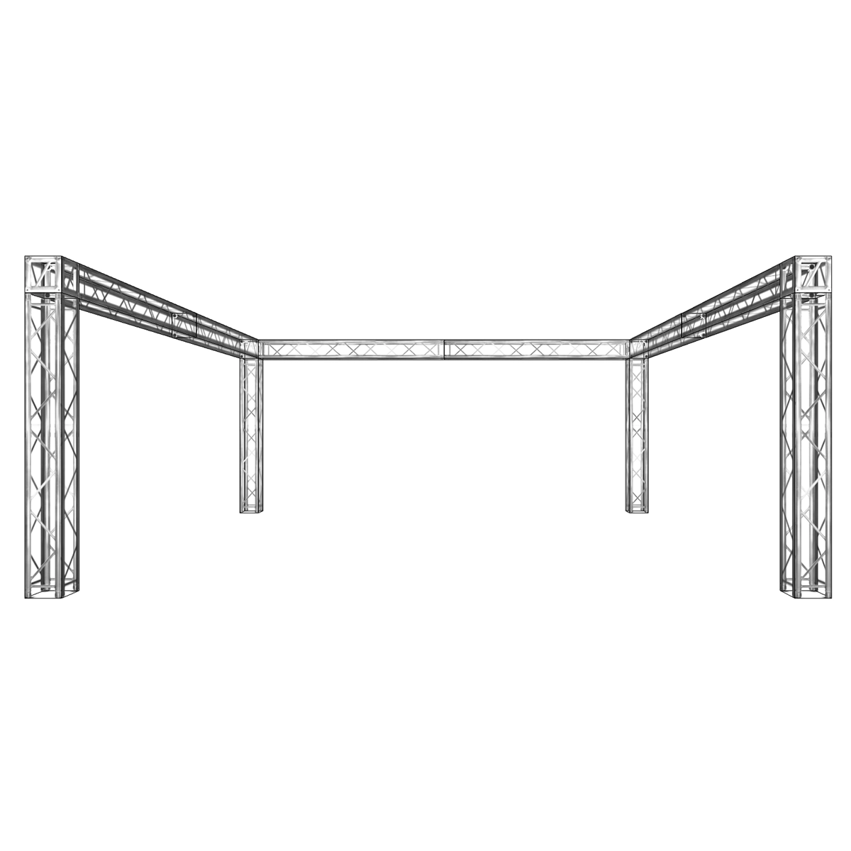 3 x 3m 200 Truss Exhibition U-Frame – Titan AV