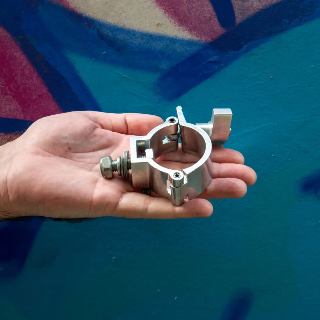 50mm Truss Lighting Clamp by Titan AV - 100 Kg SWL for Secure Mounting