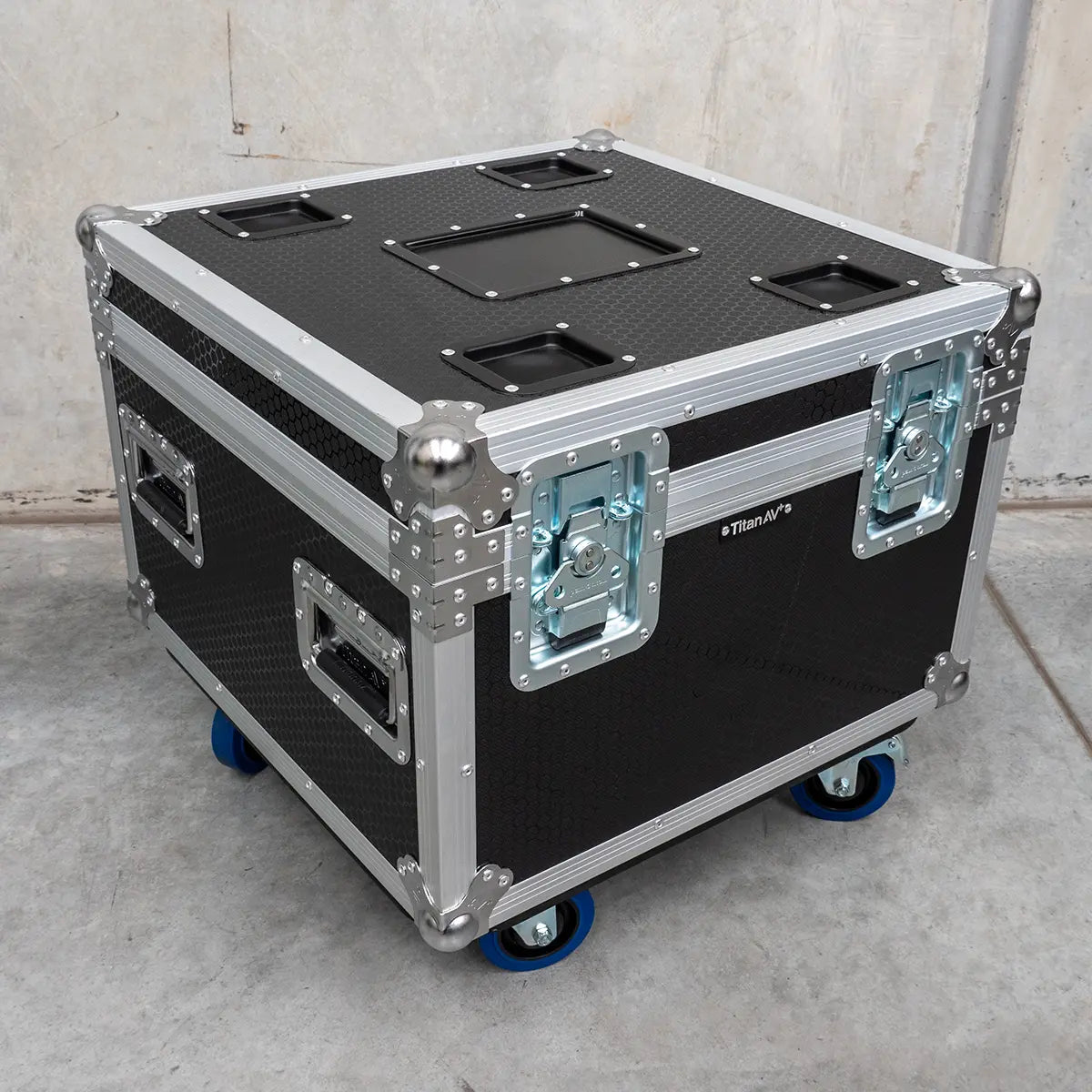 Small Cable Packer | Road Case with Adjustable Dividers | AV+ – Titan AV