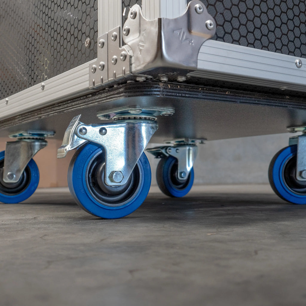 10RU Shock Rack Case with Wheels | Mobile & Sturdy 19" Rack Case – Titan AV