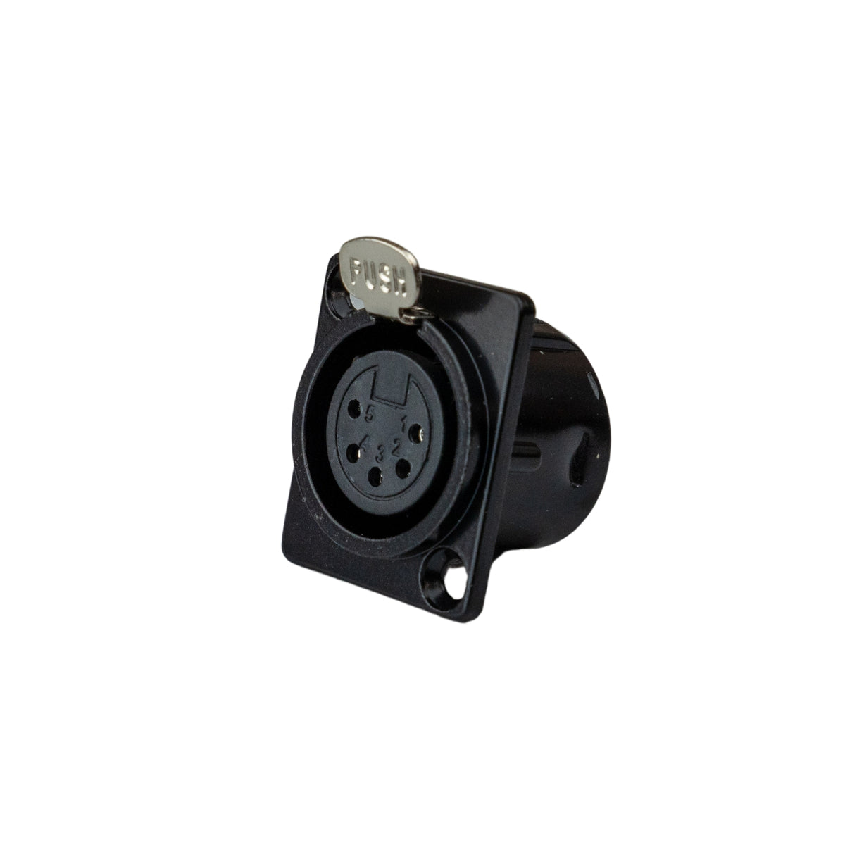 5 Pin DMX Chassis Panel Mount Socket Female – Titan AV