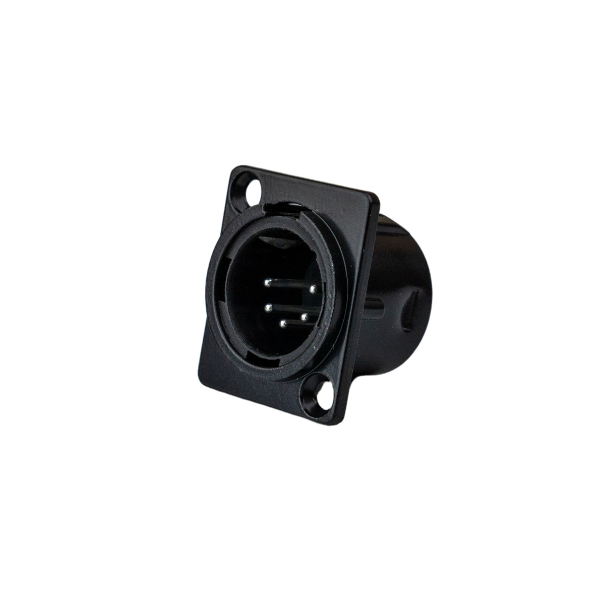 5 Pin DMX Chassis Panel Mount Socket Male – Titan AV