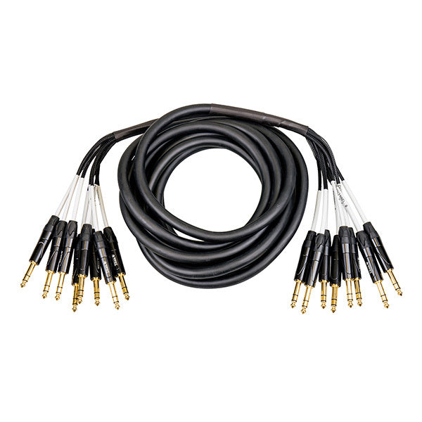 Titan AV 6m 1/4" Stereo Jack to 1/4" Stereo Jack TRS 8 Channel ...