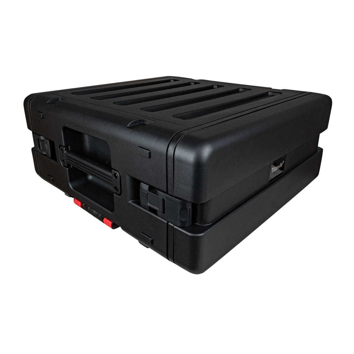 4U Rolling Rack Case | Strong Plastic Hard Case for 19" Rack Gear ...