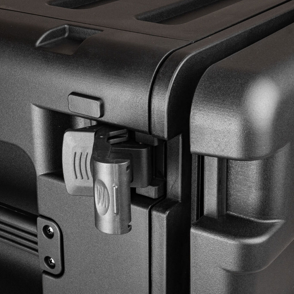 6U Rolling Rack Case | Strong Plastic Hard Case for 19" Rack Gear ...
