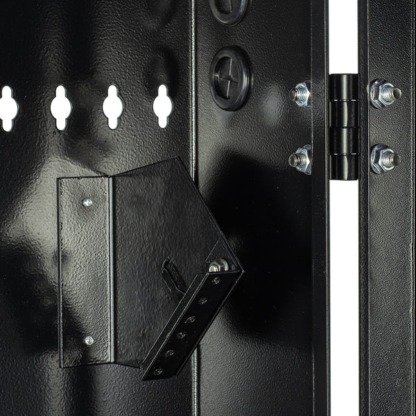 2RU Vertical Wall Mount Server Cabinet by Titan AV