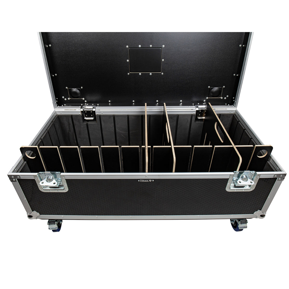 Titan AV Large Cable Packer with Adjustable Dividers – Short