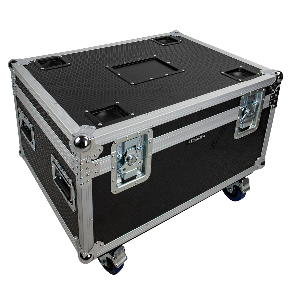 Titan AV Medium Cable Packer Case - Durable & Stackable with Adjustable ...