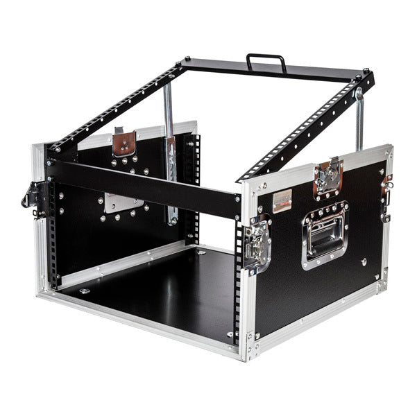 6RU Rack Case with 10RU Mixer Top | DJ Mixer Cases - Titan AV