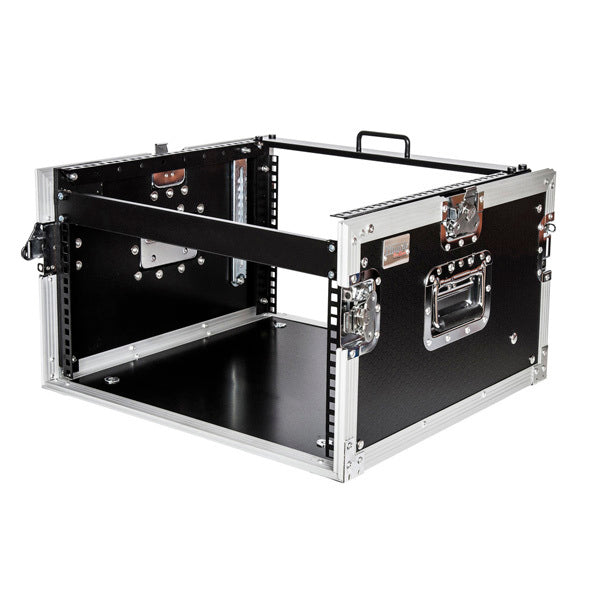 6RU Mixer Rack Road Case by Titan AV: Ultimate Gear Protection
