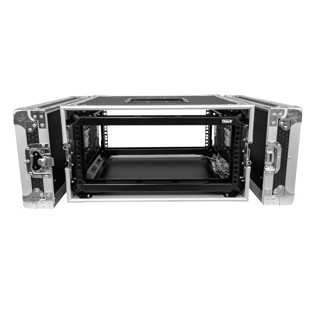 4RU Shock Mount Rack Case | Heavy-Duty Protection for 19" Gear – Titan AV