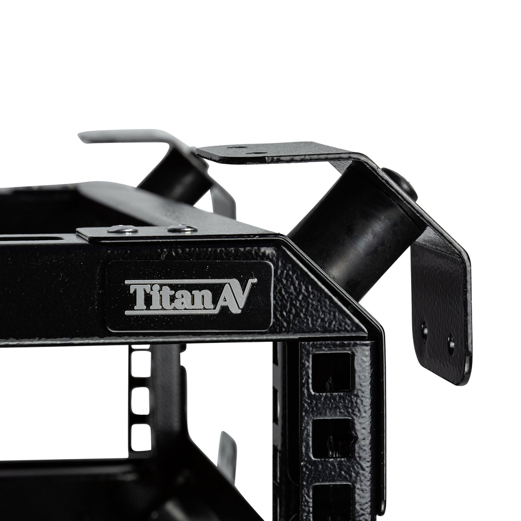2RU Shock Mount Rack | 450mm Deep | Rack Mount Equipment – Titan AV