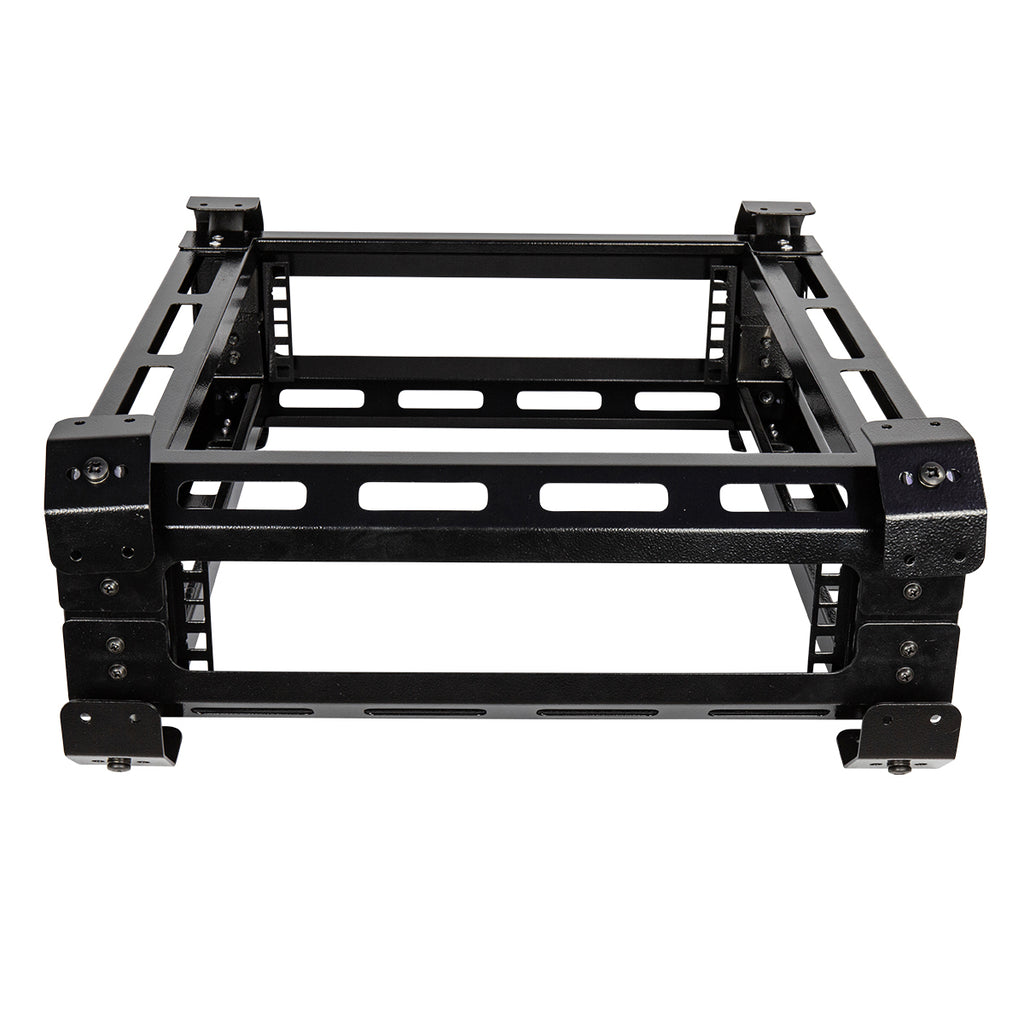 2RU Shock Mount Rack | 450mm Deep | Rack Mount Equipment – Titan AV