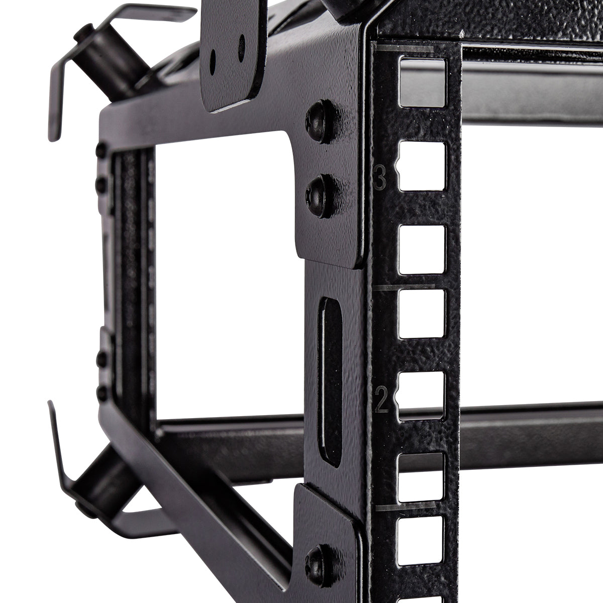 3RU Shock Mount Rack | 450mm Deep | Secure AV Gear Mounting – Titan AV