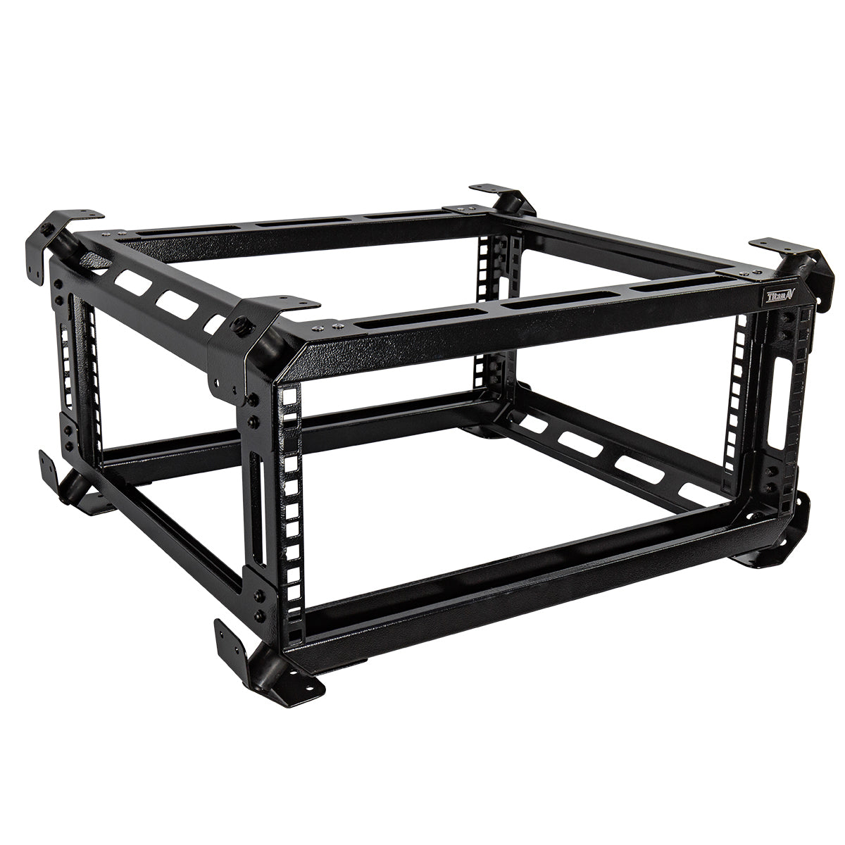 4RU Shock Mount Rack | 450mm Deep | Rack Mount Equipment – Titan AV