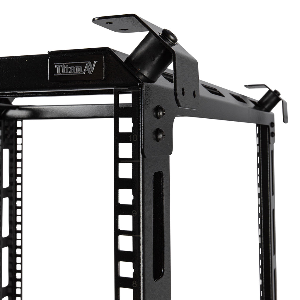 10RU Shock Mount Rack | 550mm Deep | Shock Proof 19" Cases – Titan AV