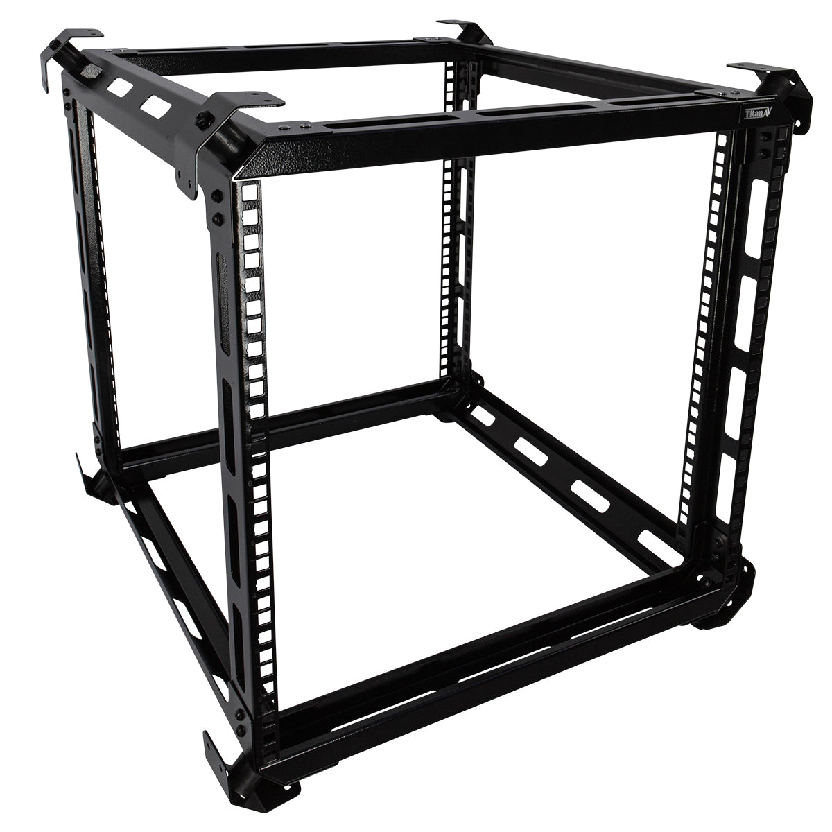 10RU Shock Mount Rack | 550mm Deep | Shock Proof 19" Cases – Titan AV