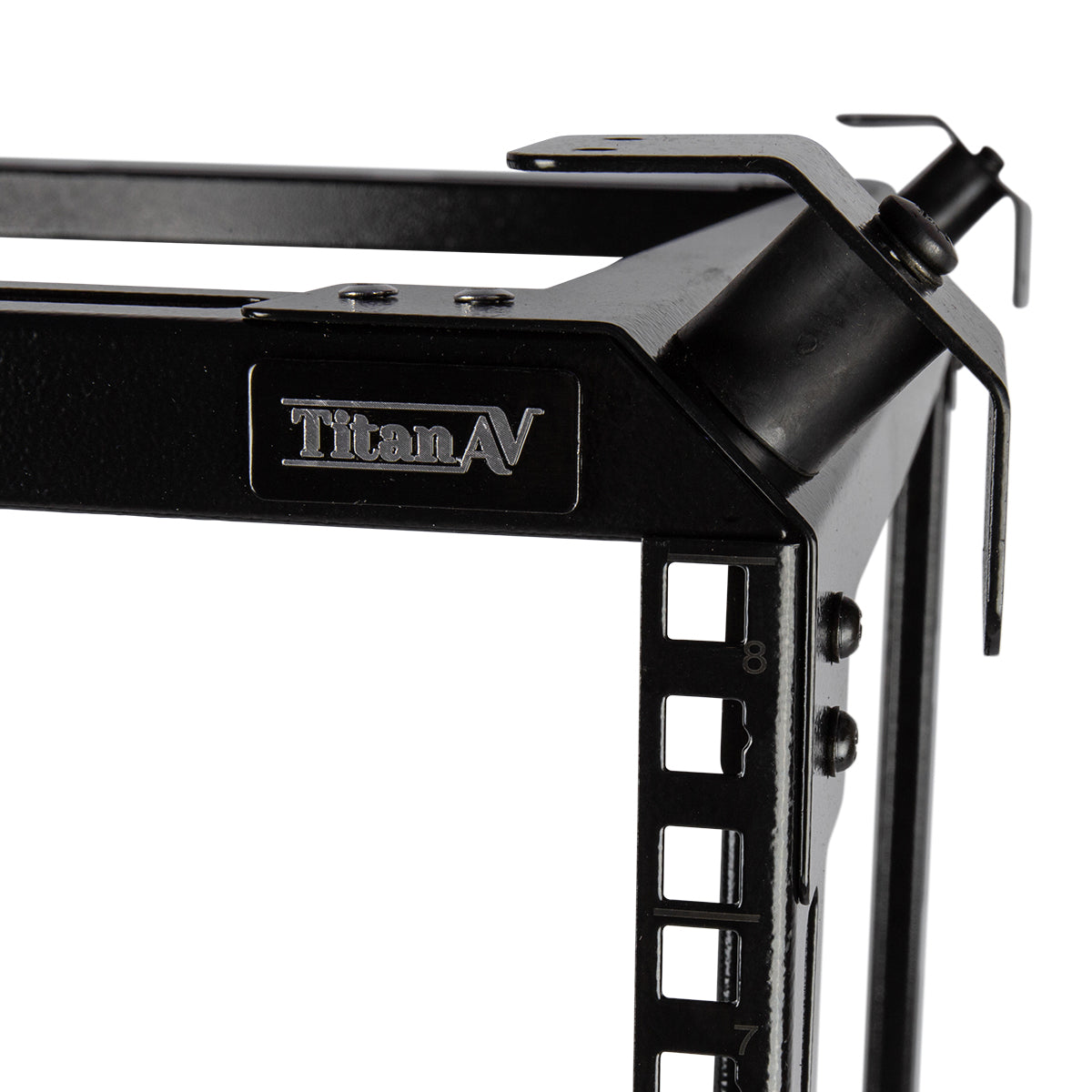 8RU Shock Mount Rack | 550mm Deep | Ultimate Rack Protection – Titan AV
