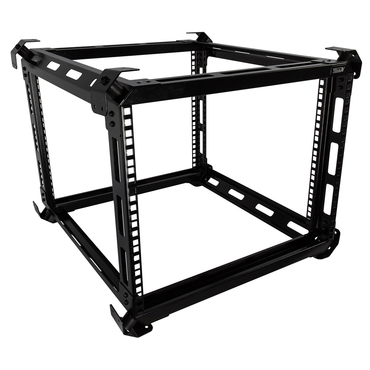 8RU Shock Mount Rack | 550mm Deep | Ultimate Rack Protection – Titan AV
