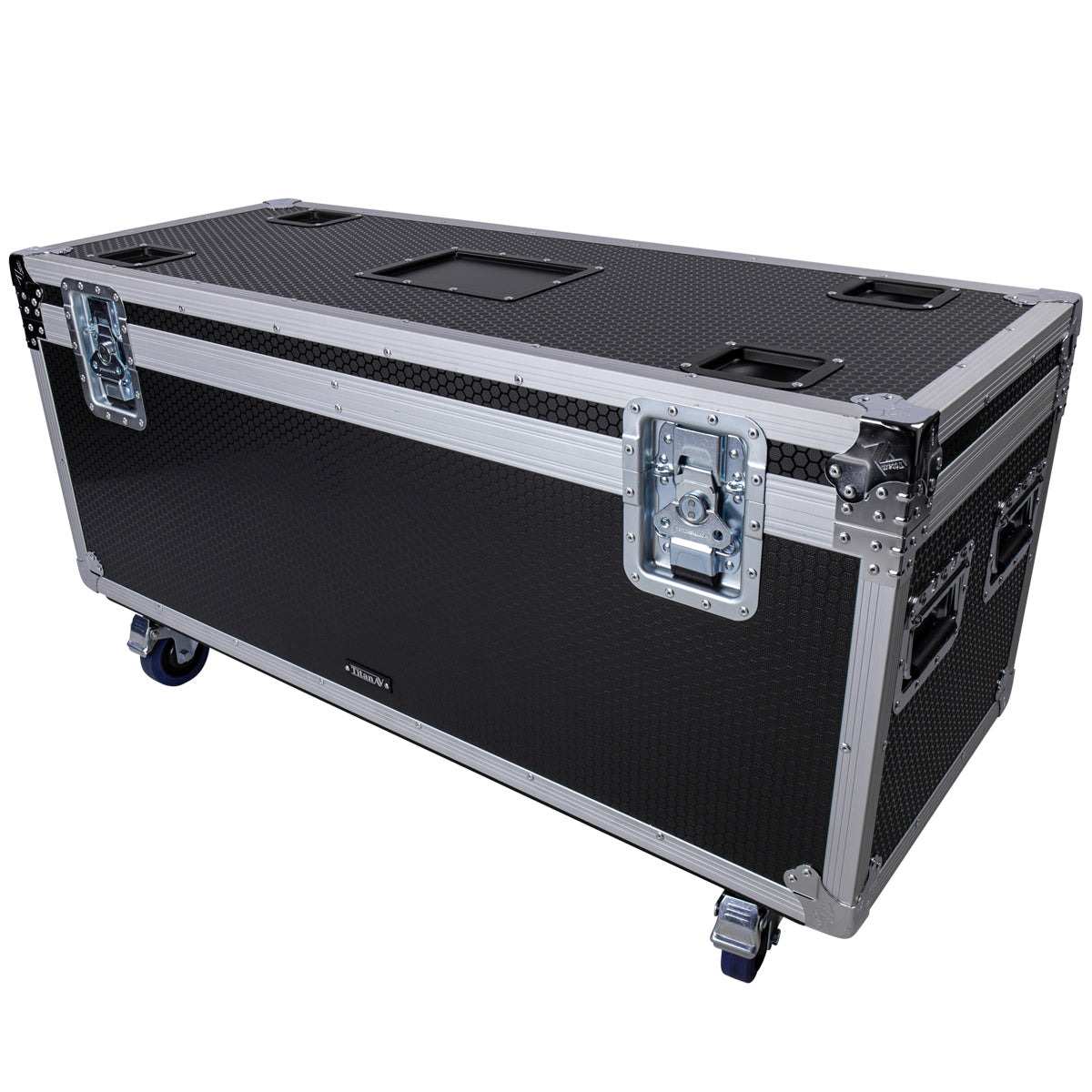 Titan AV Tour Ready Trap Case with Castors: Road-Ready & Durable