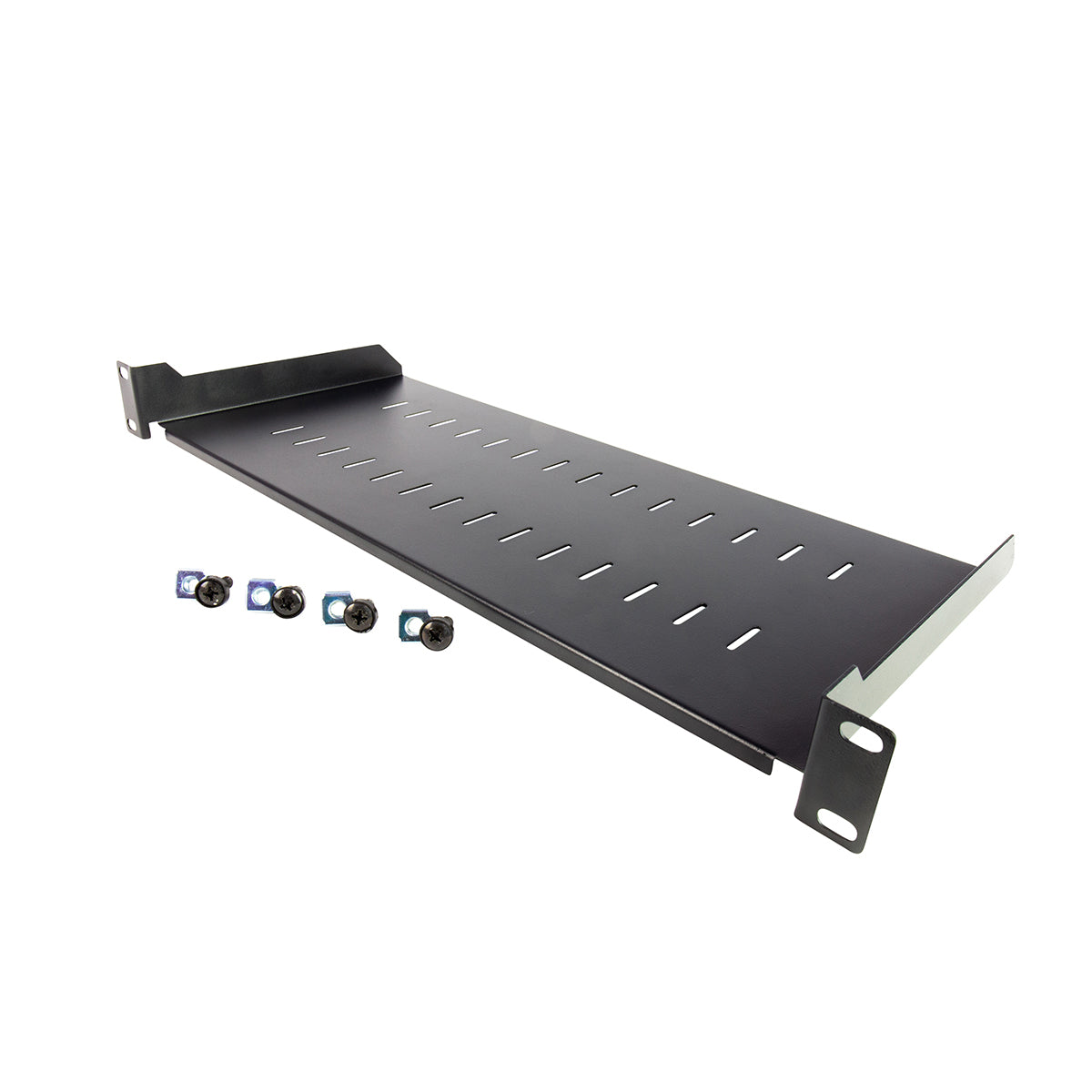 1RU Shelf | 200mm Deep | Rack Mount Accessories | Brisbane – Titan AV