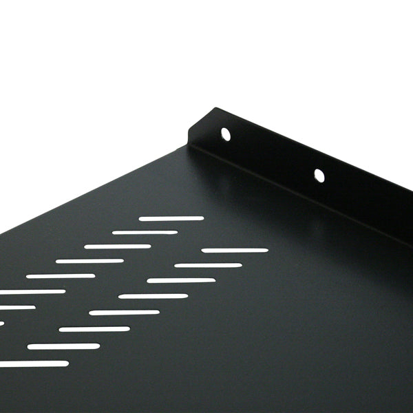 1RU Rack Shelf | 280mm Deep | 19" Cantilever Shelf | Vented Rack – Titan AV