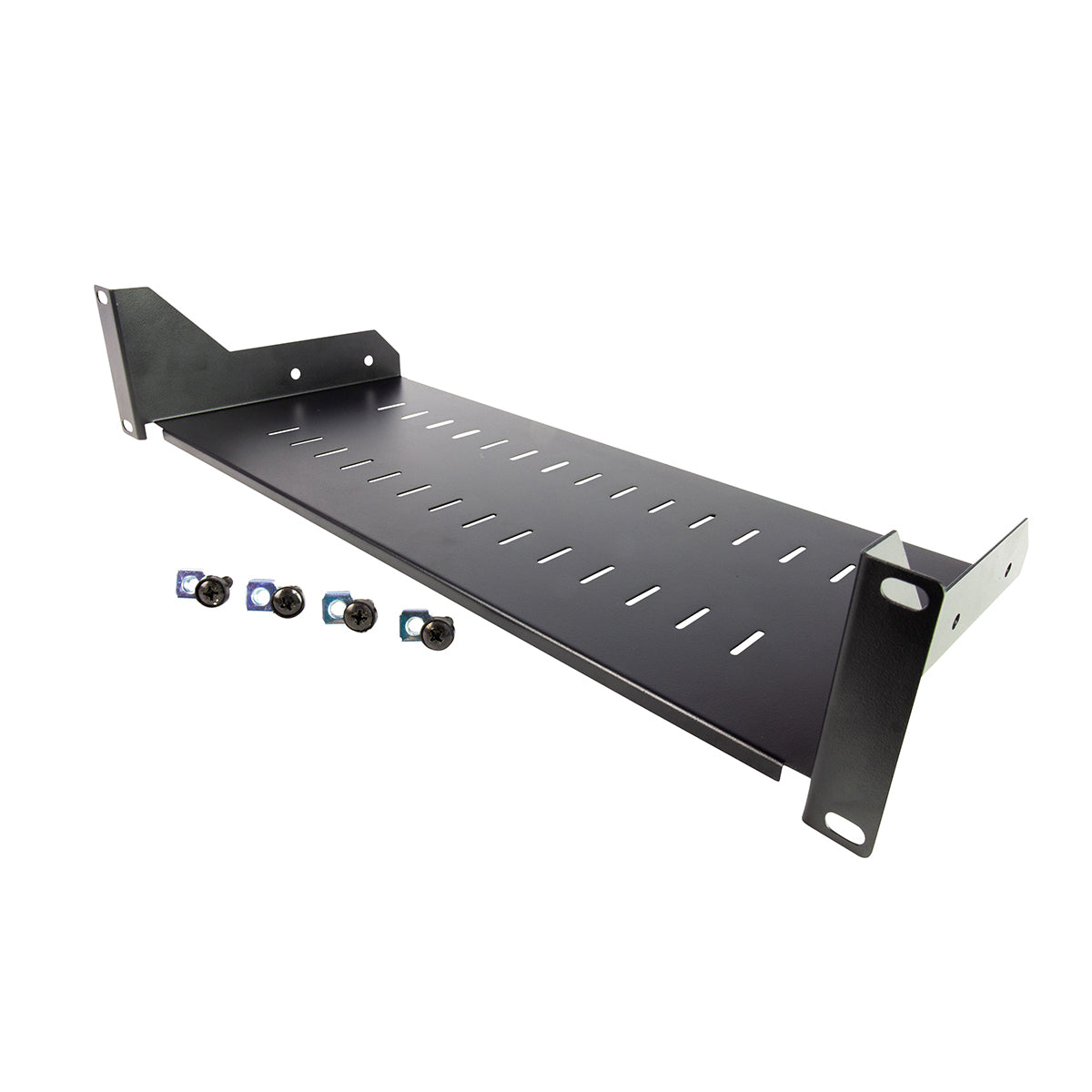 2RU Rack Cantilever Shelf | 200mm Deep | Titan AV