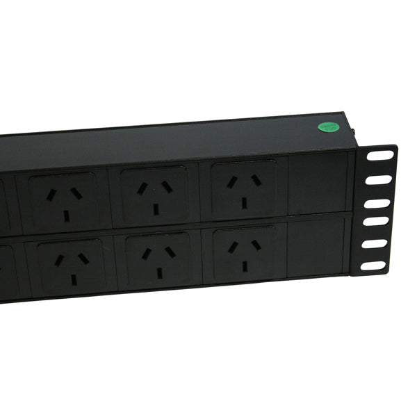 12 Way PDU | Surge Protection | 2RU 19" Rack Mount PDU | 10Amp – Titan AV