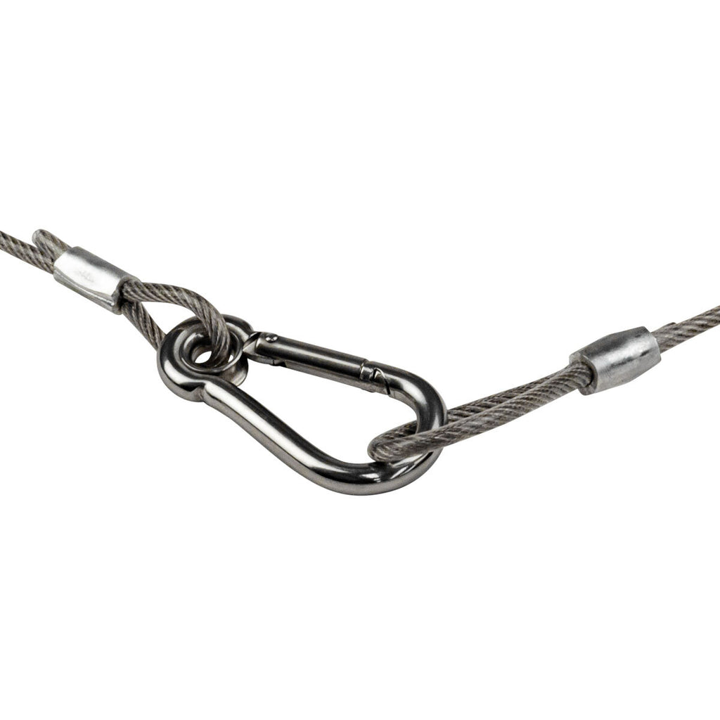 100cm Stage Lighting Safety Cables | Fail Safe Rigging | Titan AV