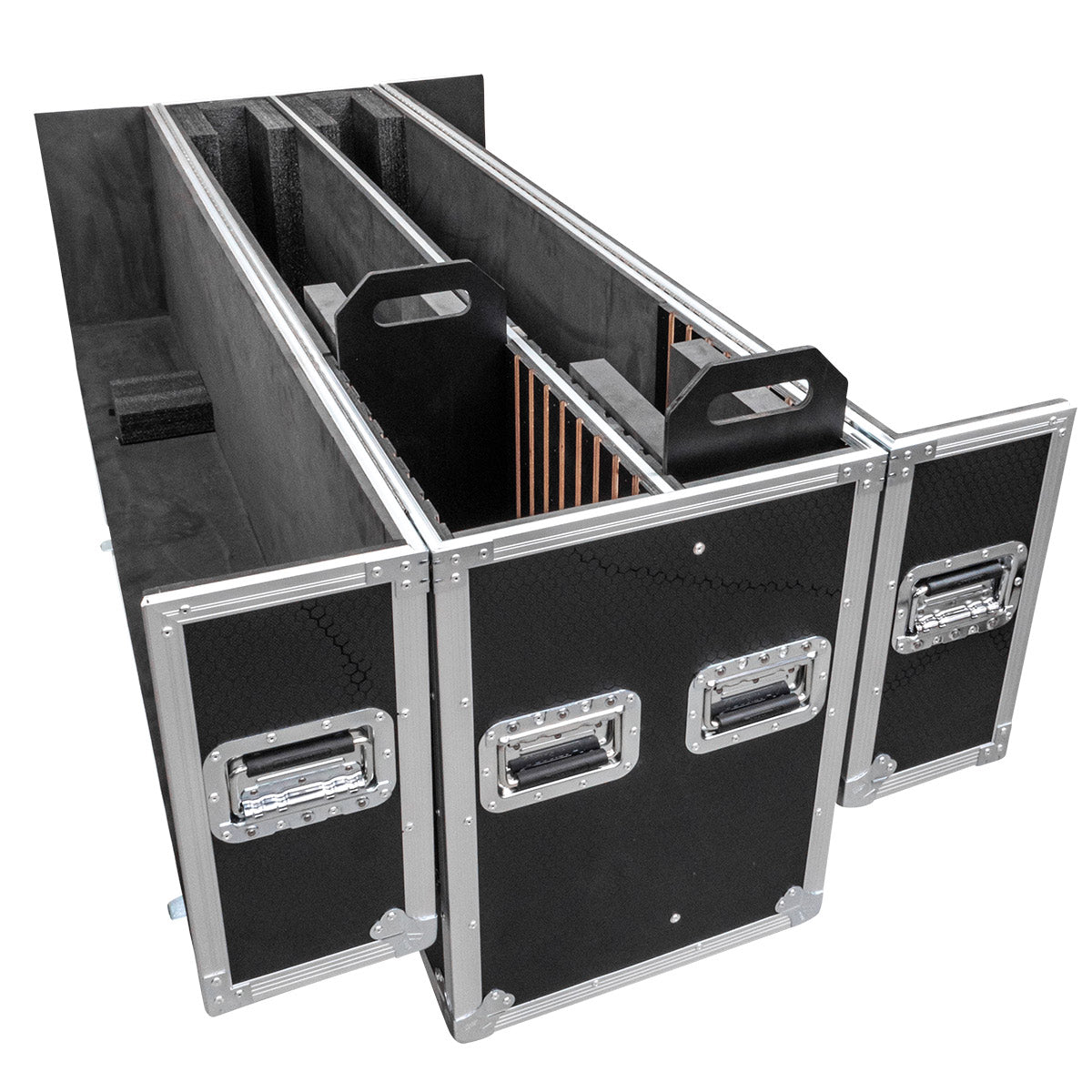 Dual 70-80 Inch TV Road Case | Robust Case for Large TVs - Titan AV