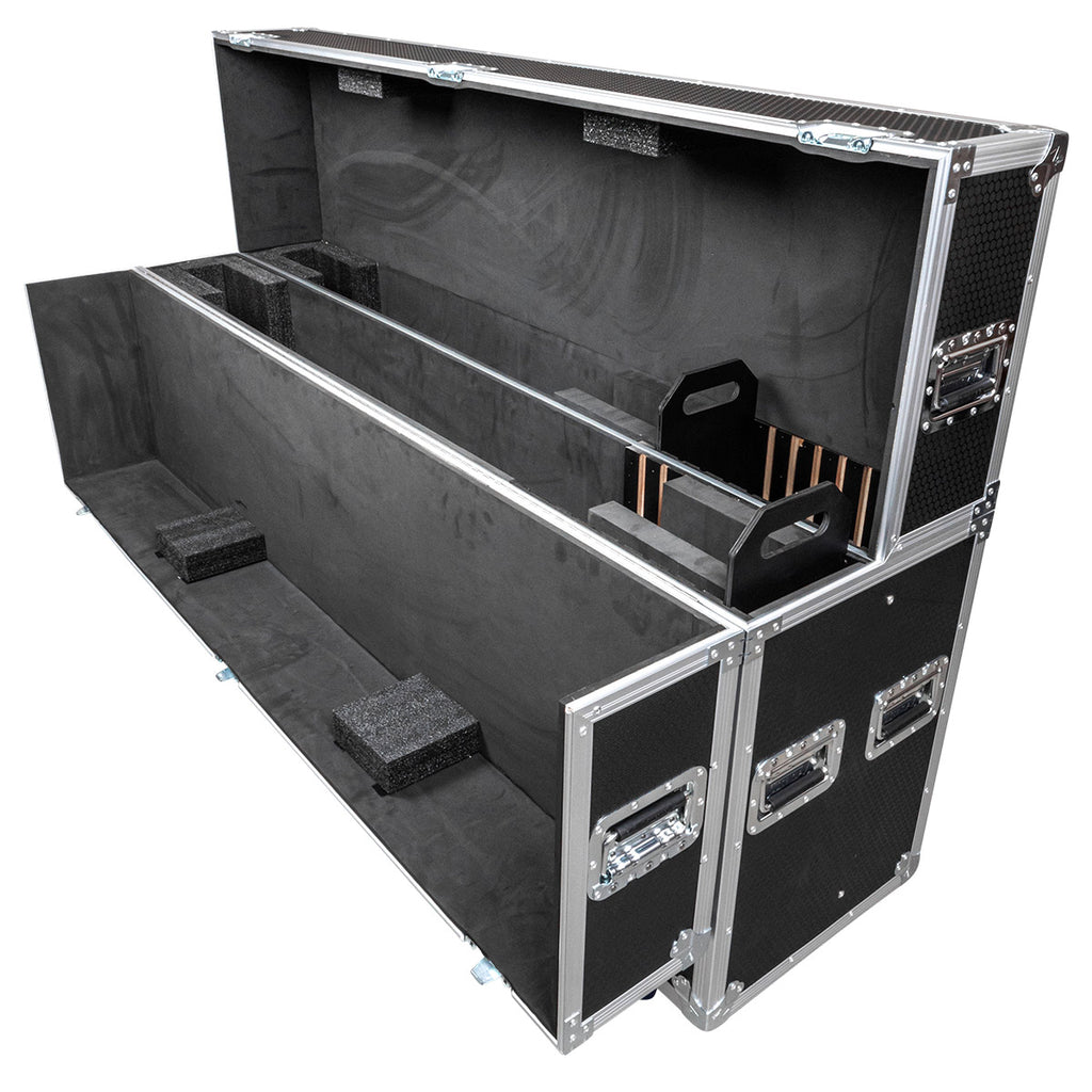 Dual 70-80 Inch TV Road Case | Robust Case for Large TVs - Titan AV