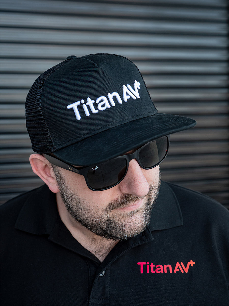 Titan AV Trucker Hat | Stylish & Comfortable for Event Professionals
